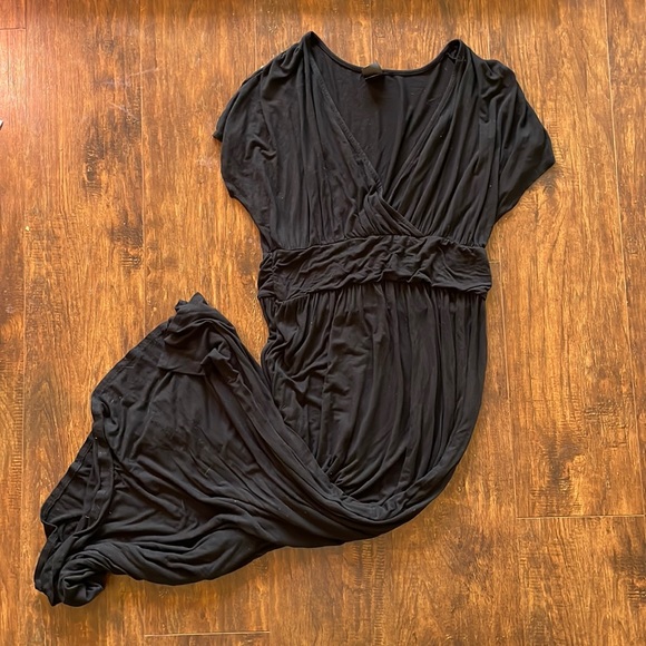 Agnes & Dora | Dresses | Agnes Dora Xxl Black Maxi Dress Stretchy ...
